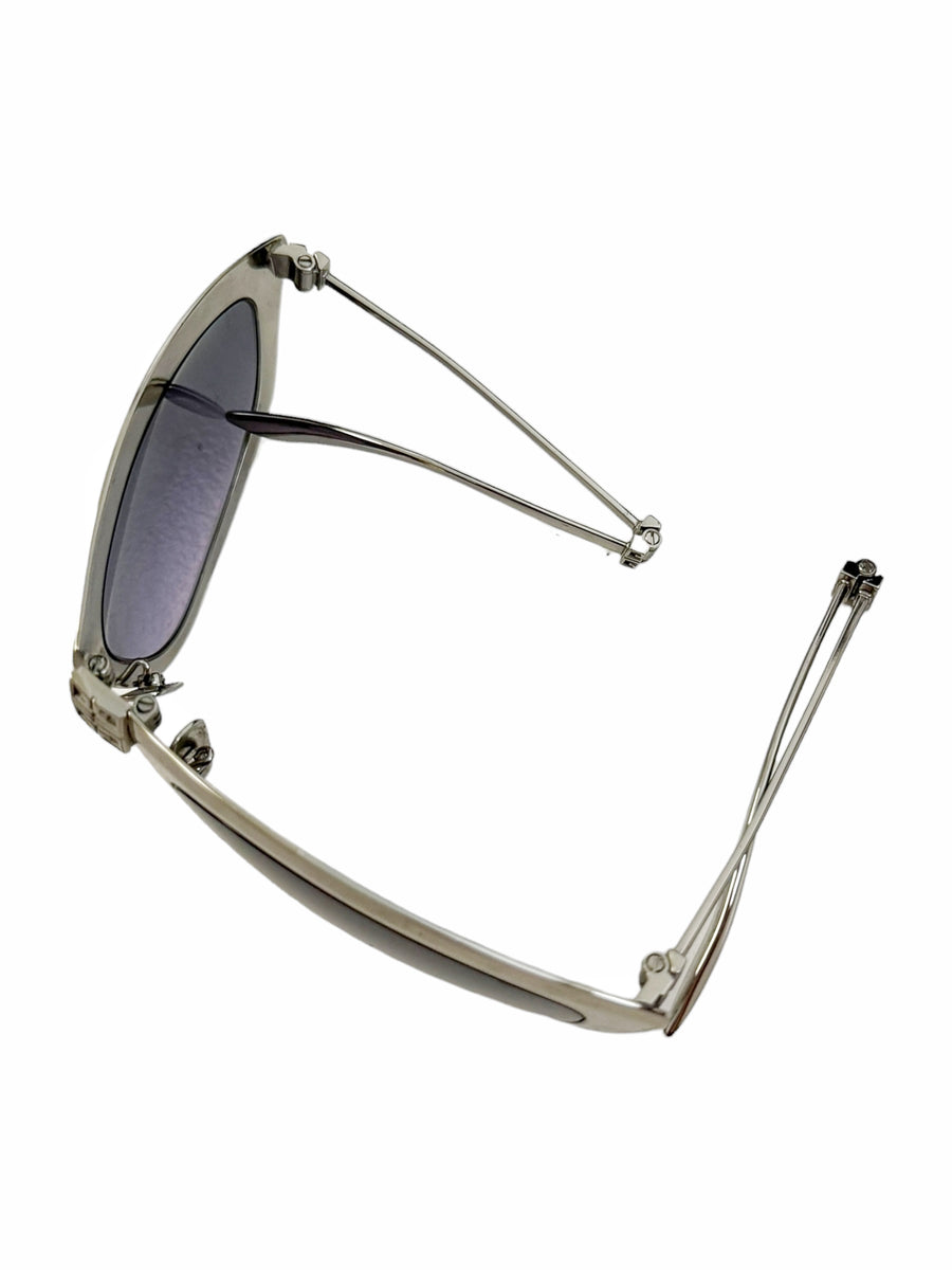 Folding Compact Silver Sunglasses – Archive Reloaded