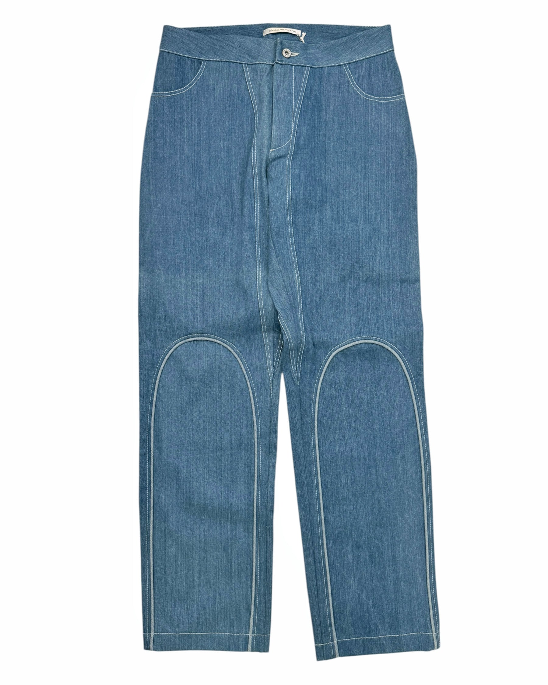“Ella” Panel Denim Pants – Archive Reloaded