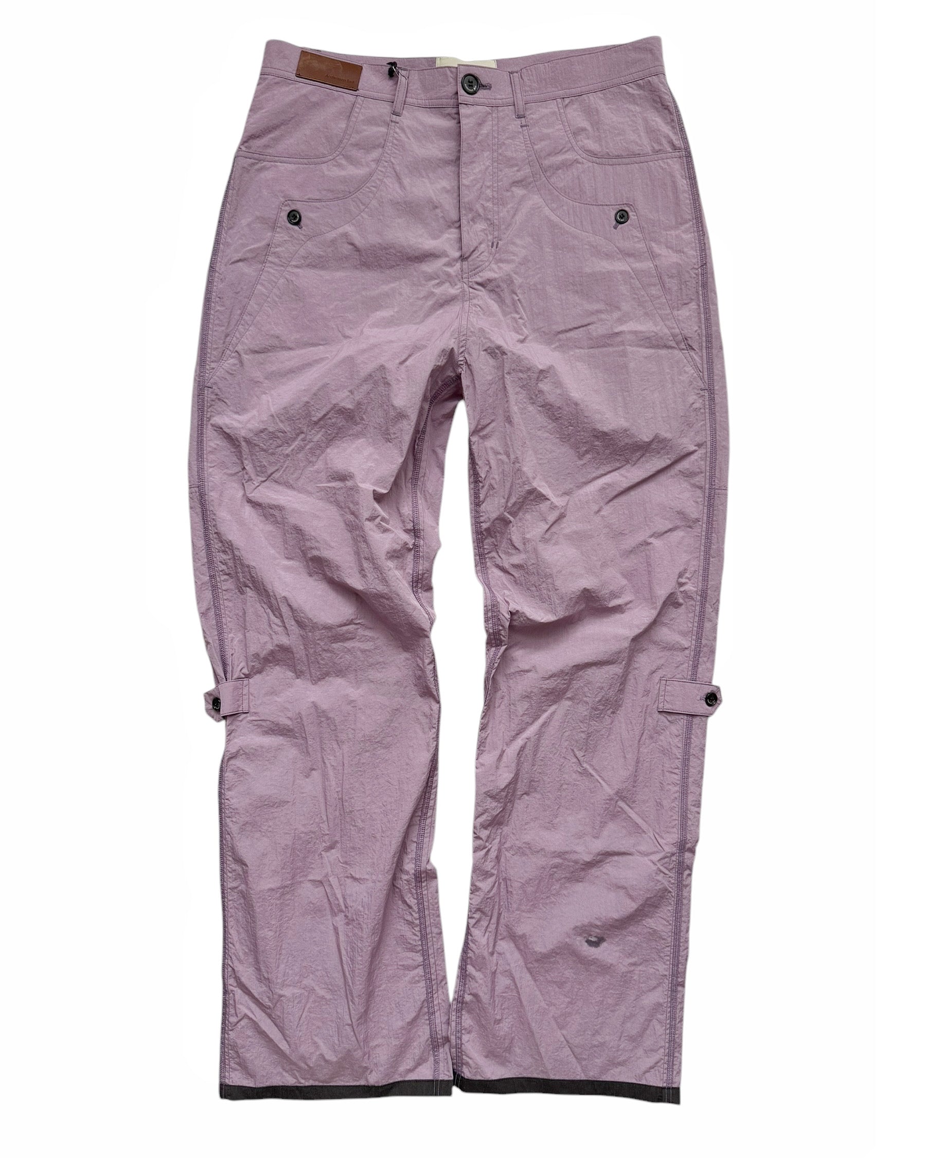 Pink Crack Nylon Tech Pants – Archive Reloaded