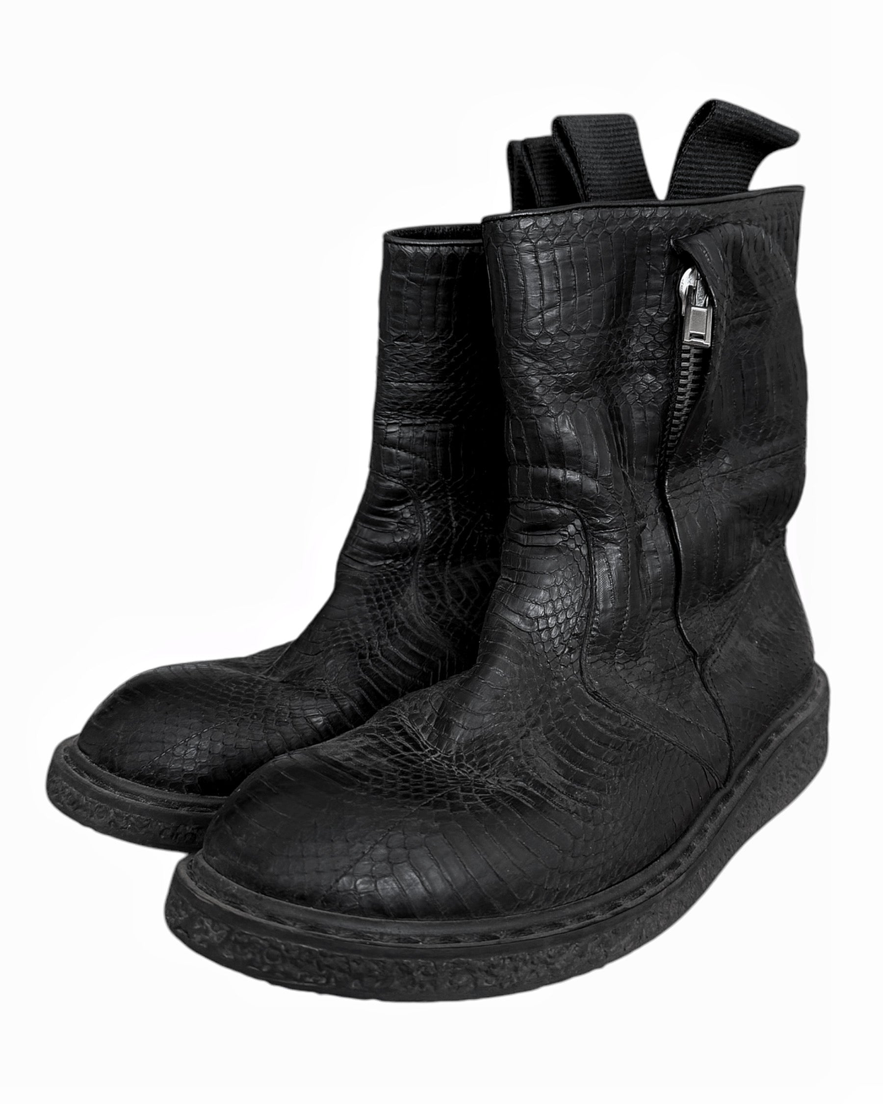 SS09 Python Strutter Pull On Creeper Boot – Archive Reloaded