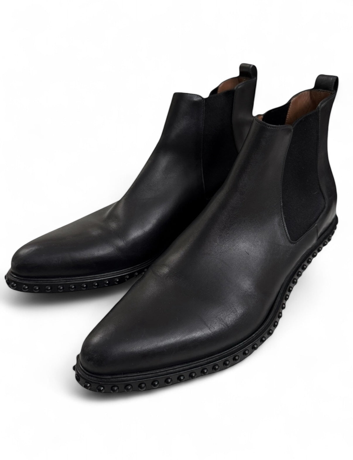 Studded Chelsea Boot Black Leather – Archive Reloaded