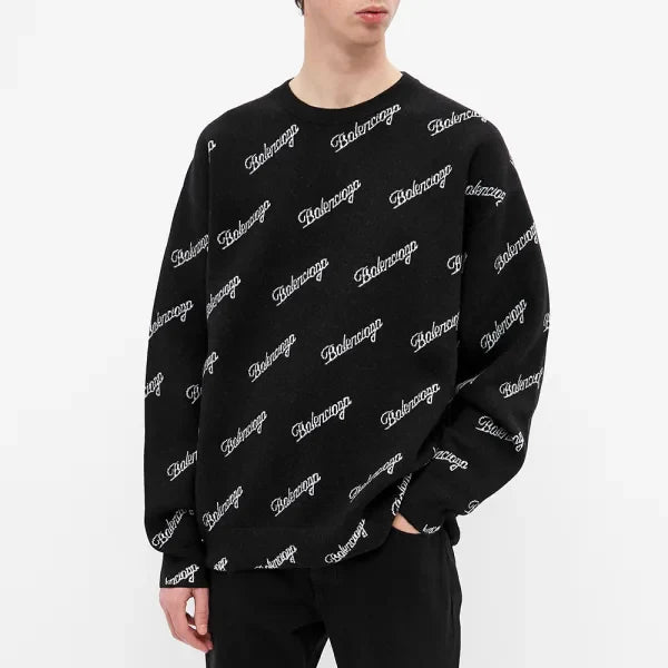 2020 Cursive Logo Sweater – Archive Reloaded