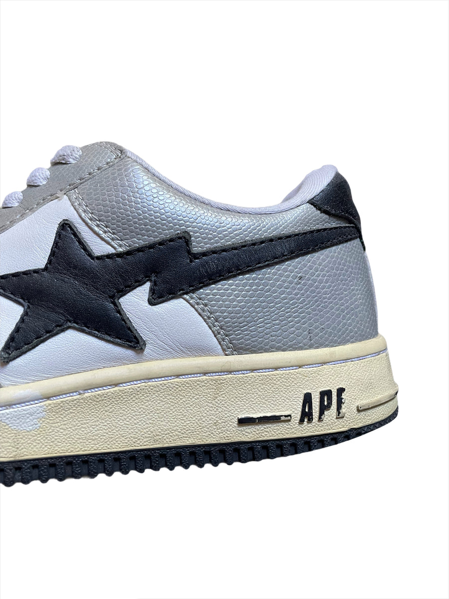 Grey Snakeskin Bapesta – Archive Reloaded